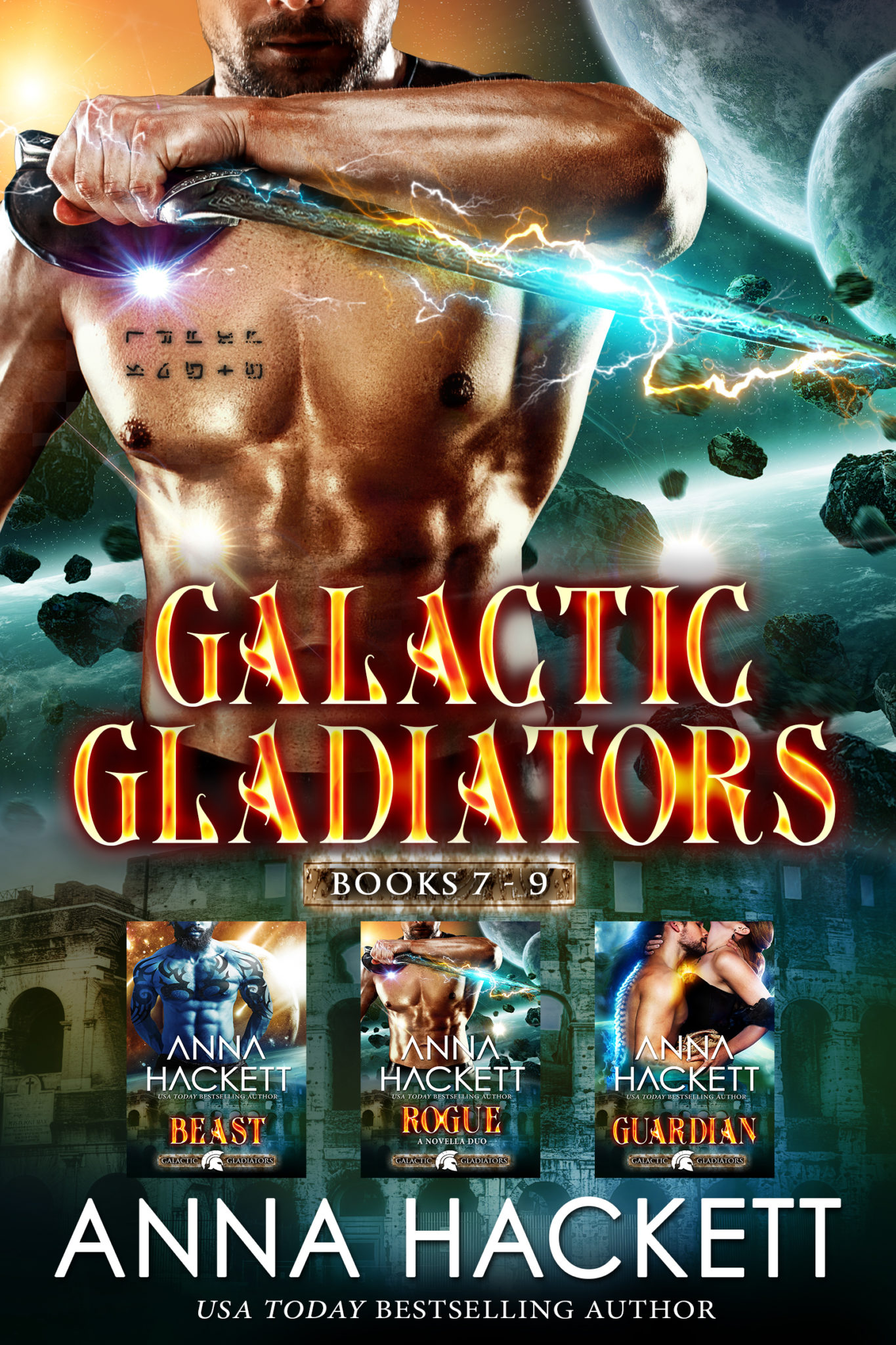 Gladiator (Galactic Gladiators Book 1) Short Novel by Anna Hackett