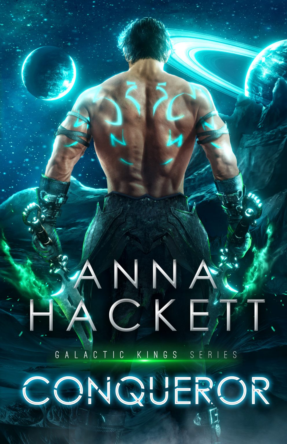 Double Cover Reveal: Conqueror and Mission: Uncovered - Anna Hackett