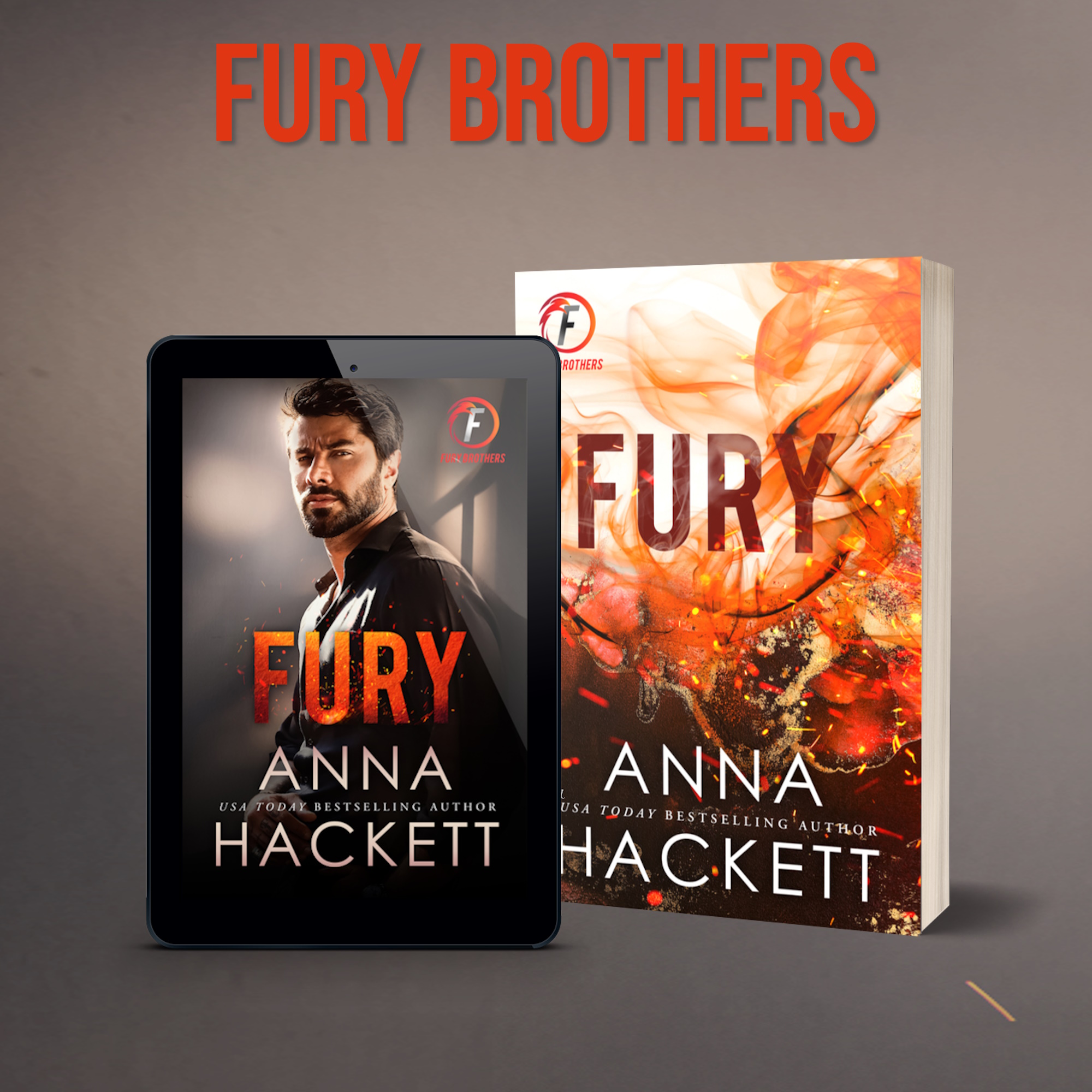 Cover Reveal: Fury - Anna Hackett