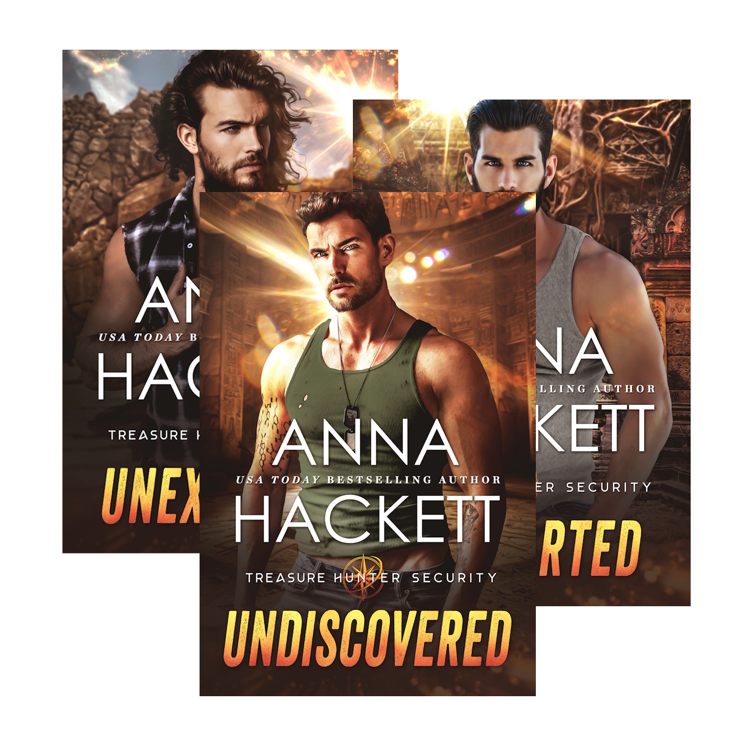 Treasure Hunter Security - Action Romance Series by Anna Hackett